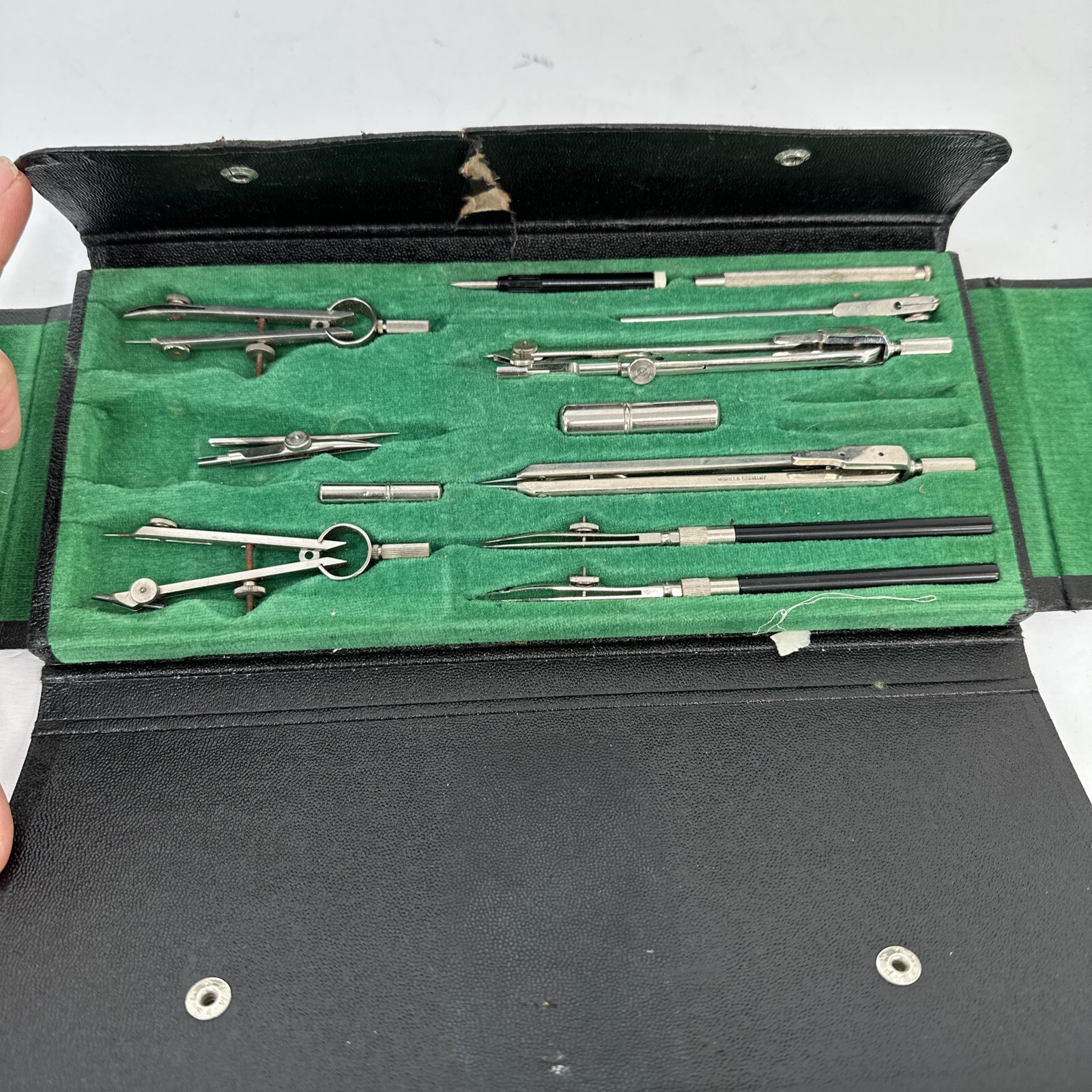 VINTAGE COLLECTIBLE PRECISION DRAFTING TOOLS Incomplete Set Made In ...