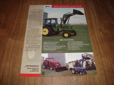Koyker Manufacturing 565 Series Loader For 2 Wheel Drive Tractors ...