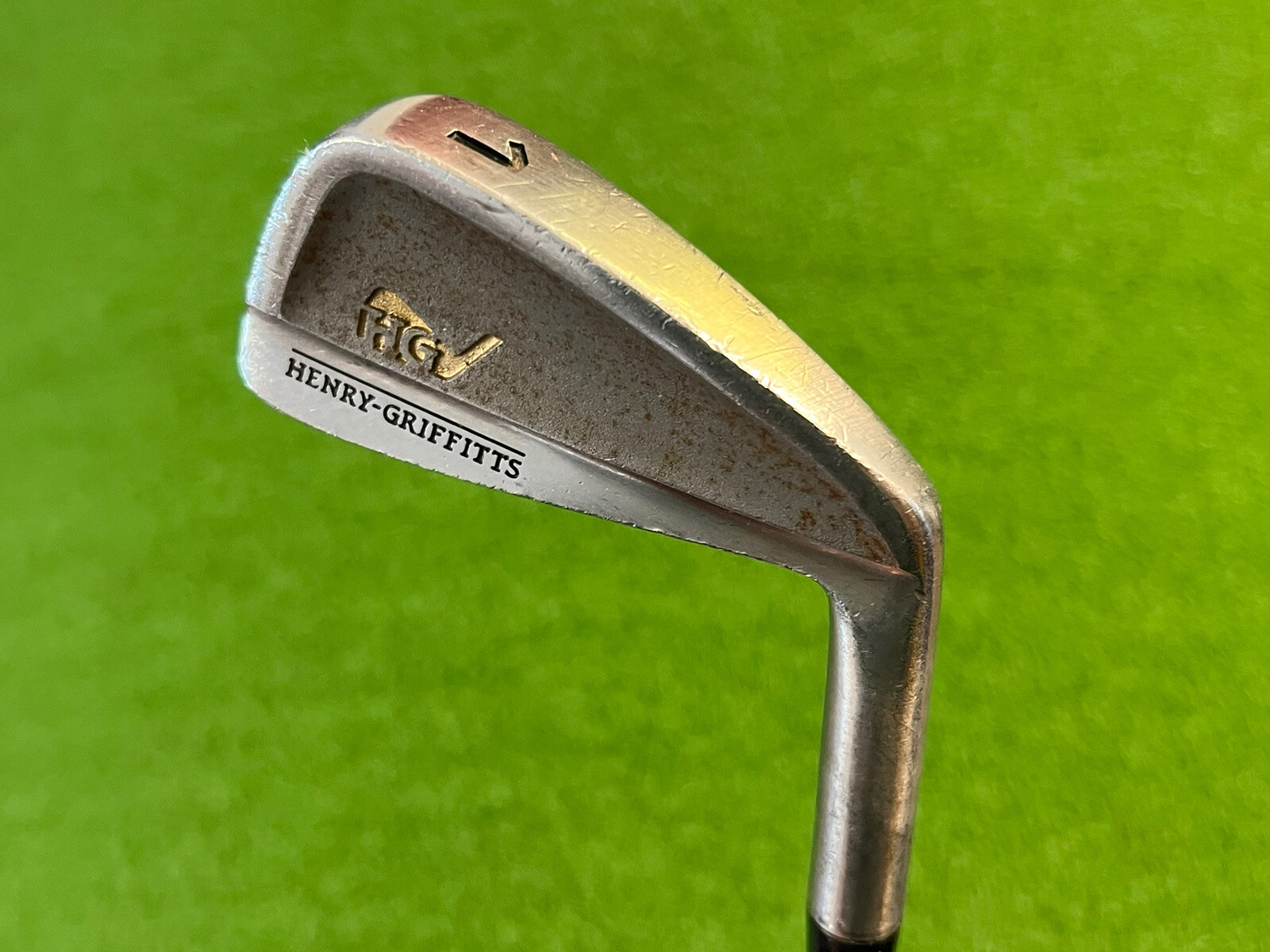 Henry Griffitts Golf Custom (1) IRON Right Handed Steel Apollo Stiff ...
