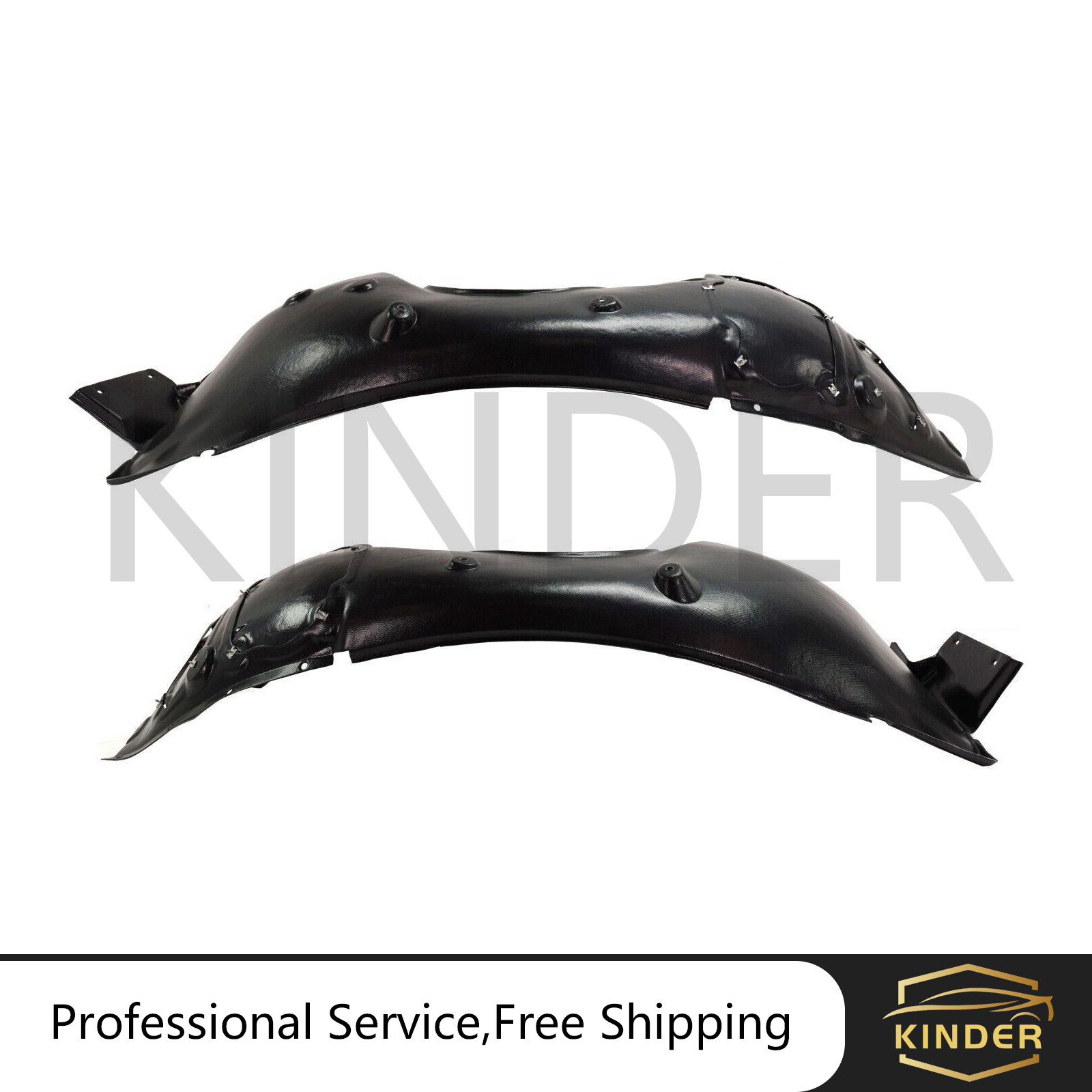 Front Left & Right Side Fender Liner Fits 2003-08 Bmw Z4 51717012728 ...