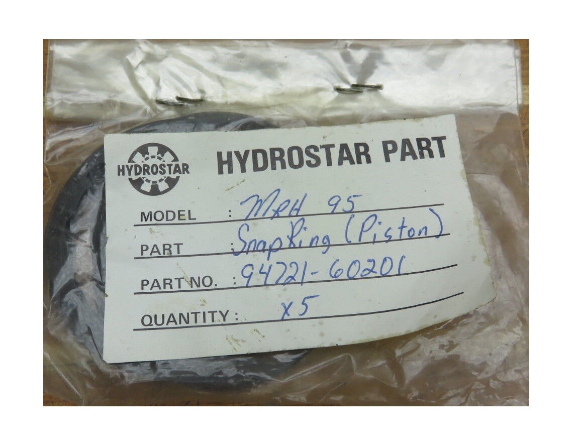 KYB 94721-60201 Hydrostar MRH-135 H-135 Hydraulic Motor Piston Pin Snap ...