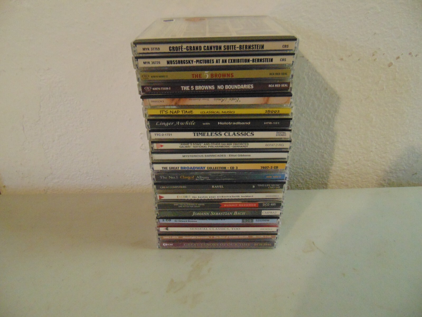 MUSIC CDS LOT OF 20 CLASSICAL MUSIC VARIOUS ARTISTS FREE SHIPPING #26 ...