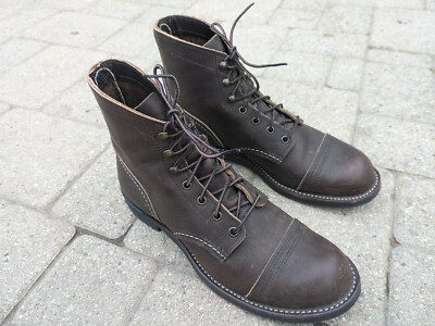 Red Wing Iron Ranger Men's Boot - Ebony Harness 4606 Size 9D | eBay