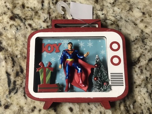 Superman Holiday Tree Ornament DC Comics ( No Hallmark ) | eBay