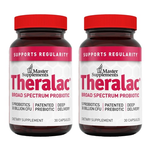 Master Supplements - 30 Capsules, Pack of 2 - Multi-Strain Probiotic ...