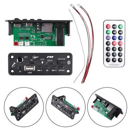 Bluetooth MP3 Decoder Board TF USB Car Amplifier Audio Player] | eBay