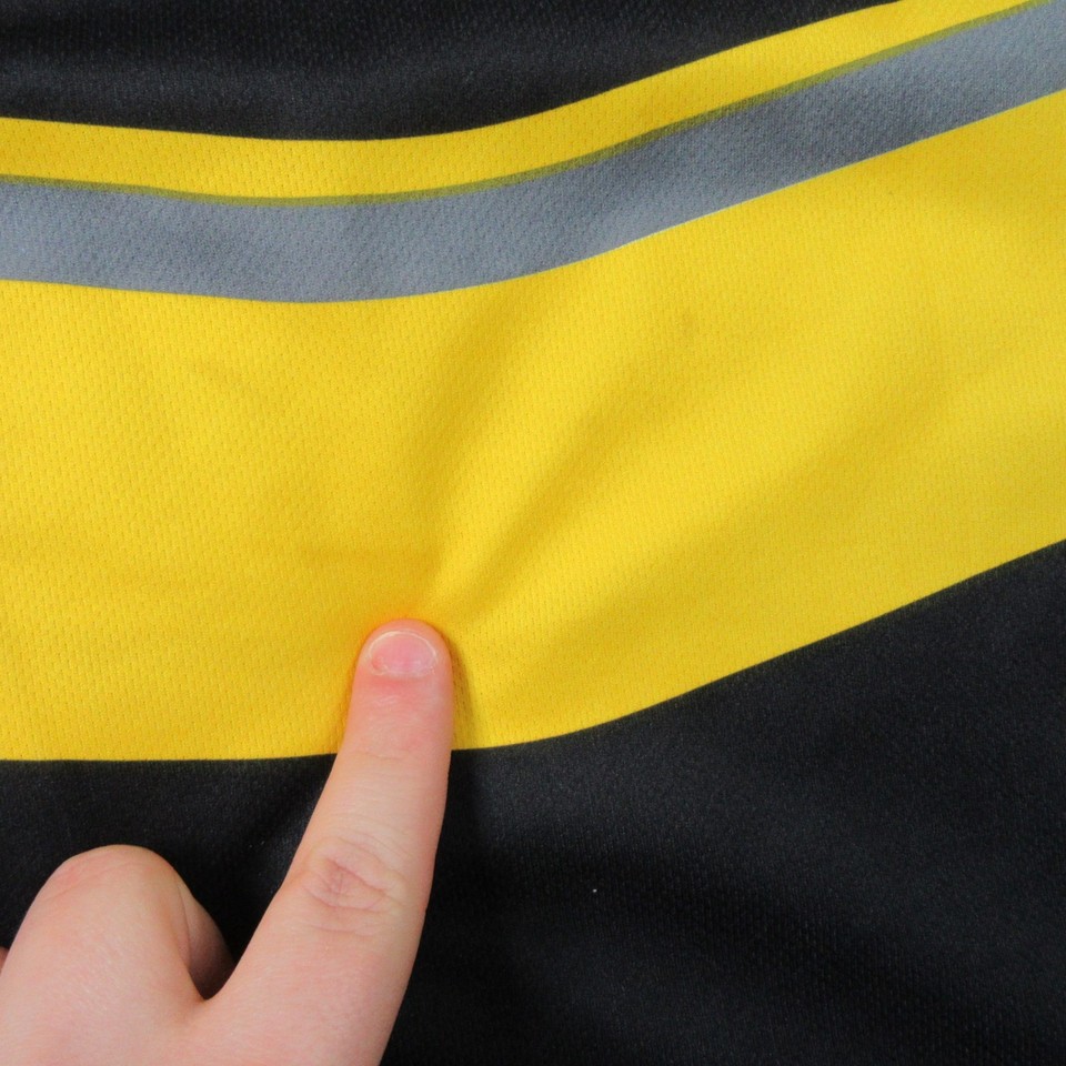 Vintage Arctiva Snowmobile Jersey Mens XL Yellow Black V Neck Racing ...