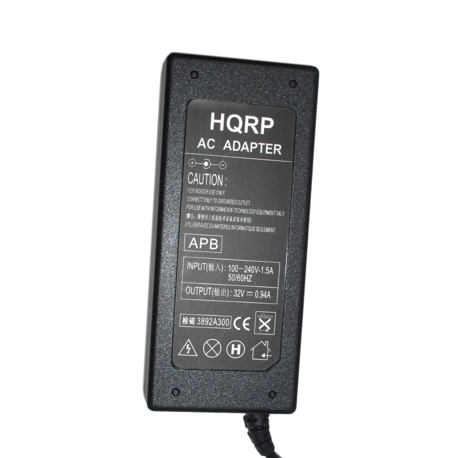 Hqrp Ac Adapter Power Supply Cord Fits Hp Photosmart 5550 7100 7500 ...
