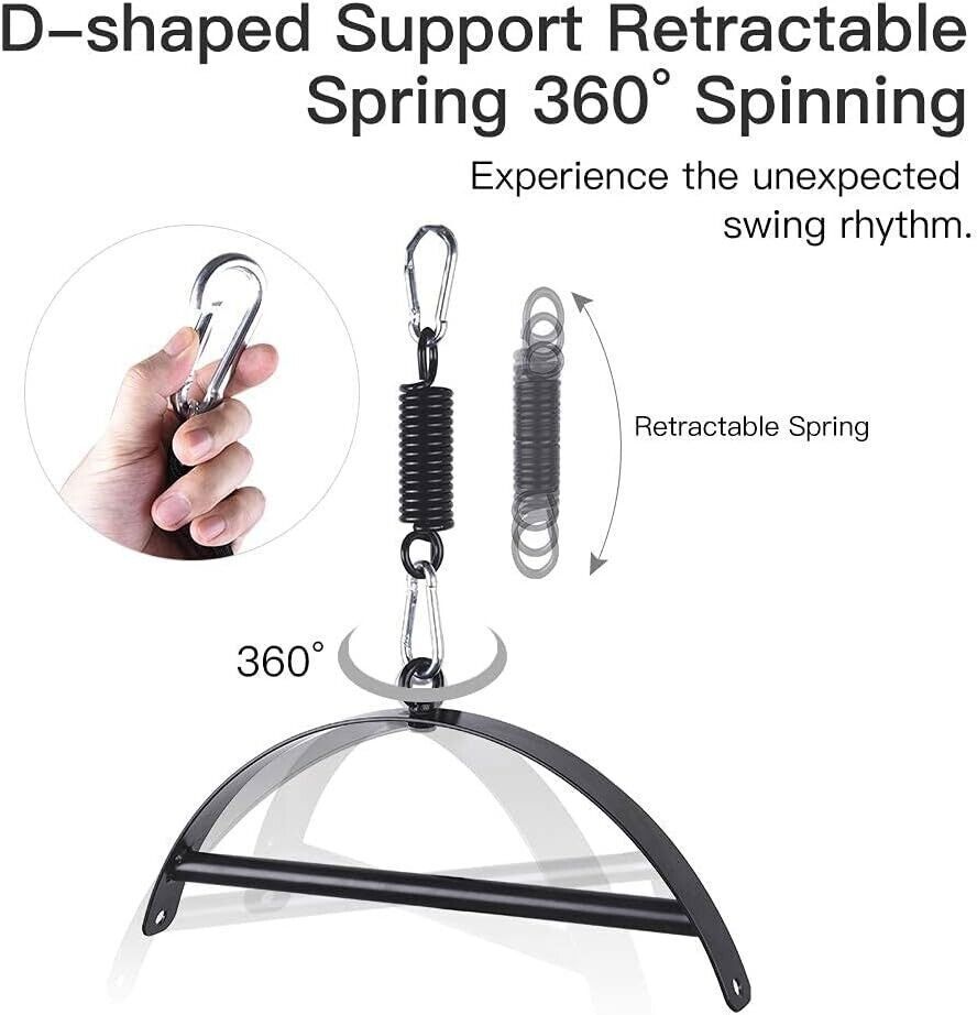 360 Spinning Sex Swings Swivel Sexual Love Yoga Position Adult Bondage ...