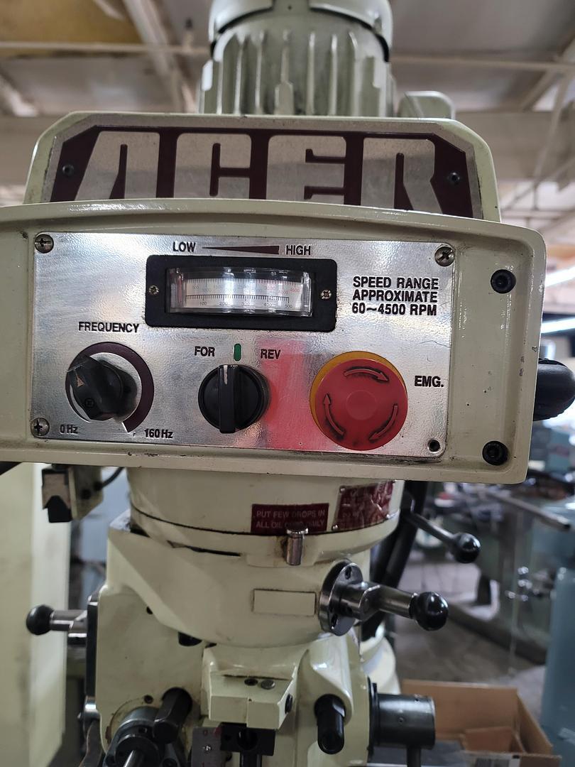 Acer E-mill EVS-3VKH 3 hp Vertical Milling Machine w/Acurite DRO | eBay