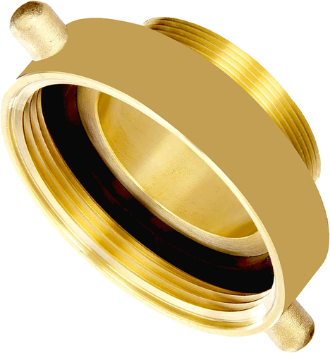 Fire Hydrant Adapter with Pin Lug 1-1/2" NST (NH) Female X 3/4" GHT ...