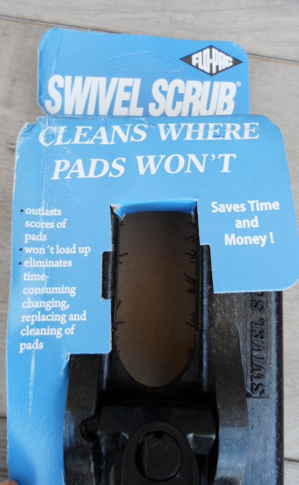 Flo-Pac 36531027 Swivel Scrub 8" with Heavy Grit Polyester Bristles | eBay
