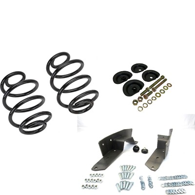 C10 Chevrolet 1963-72 Rear Lowering Kit C Notch 5" Drop Coil Springs ...