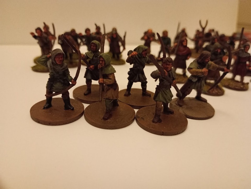 28mm Medieval Peasant Mob painted - various manufacturers | eBay UK