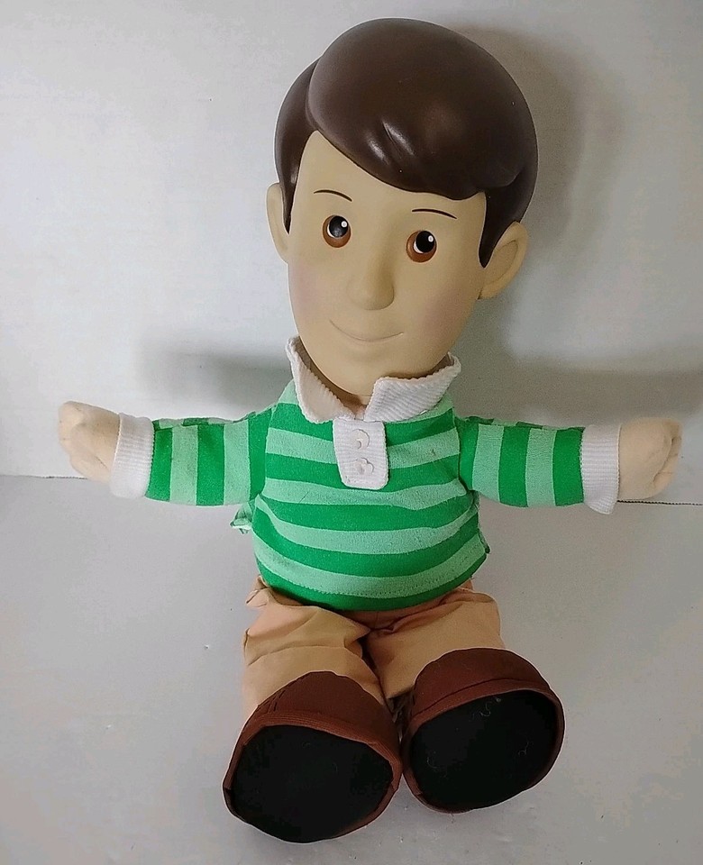 VTG 1999 Fisher Price 16” Blues Clues Vinyl Head Talking Steve Plush ...