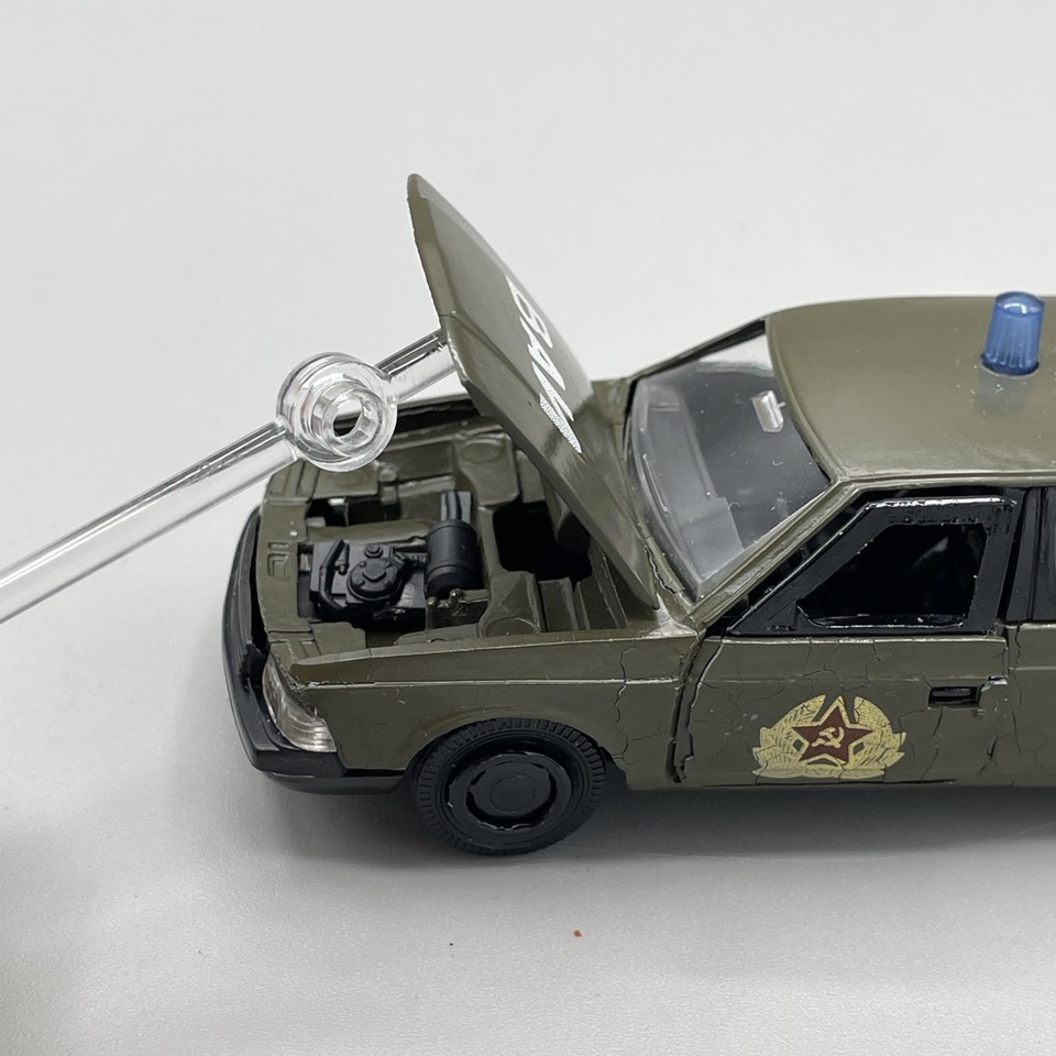 RARE Vintage Moskvich 2141 Aleko Police USSR CCCP Soviet Diecast 1:43 ...
