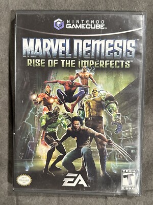 Nintendo GameCube Marvel Nemesis Rise Of The Imperfects Game 2005 | eBay