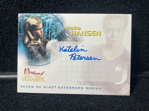 THE WOMEN OF STAR TREK VOYAGER SA2 KATELIN PETERSON AS ANNIKA HANSEN ...