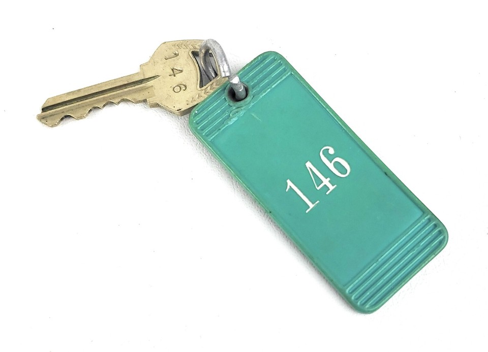 Vintage Hotel Motel Key Fob Congress Inn Decatur Alabama Room 146 | eBay