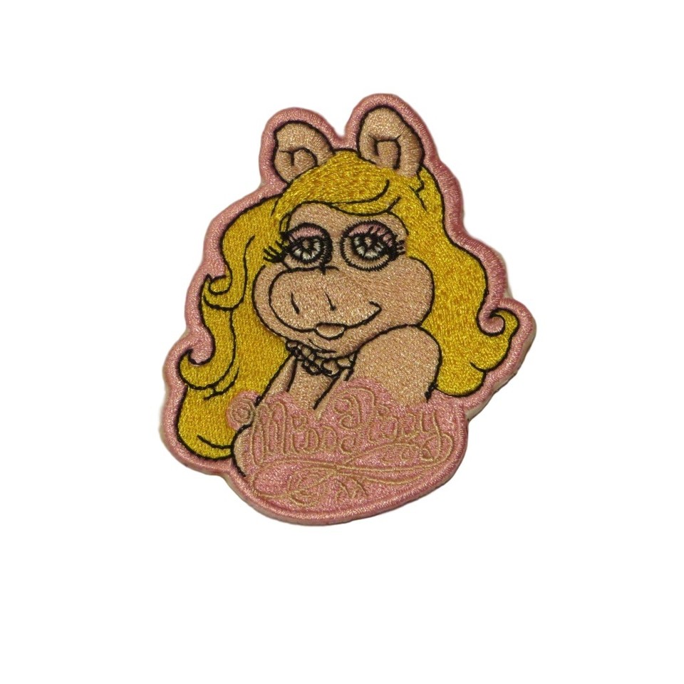 Muppet's Miss Piggy 3" Sewn/Iron On Embroidered Patch Set | eBay