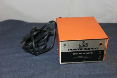 NPC 12 VOLT POWER SOURCE TESTED WORKING | eBay