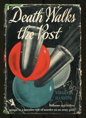 Virginia HANSON / Death Walks the Post 1st Edition 1938 | eBay