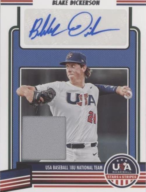 2023 Panini USA Baseball Stars & Stripes - USA 18u National Team ...