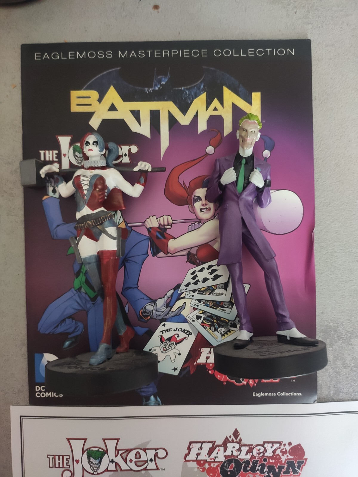 Eaglemoss DC Collection: THE JOKER & HARLEY QUINN Masterpiece ...