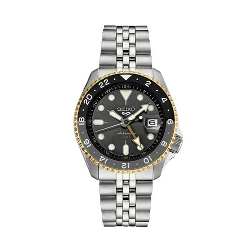 *BRAND NEW* Seiko 5 Sports SKX GMT U.S. Special Charcoal Dial Men's ...