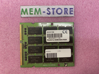 Toshiba RAM PA2041U 48MB EDO 144pin SODIMM for Toshiba Laptop Memory ...