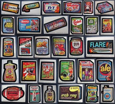 1980 Topps Wacky Packages 3rd Series Trading Cards Complete Your Set ...