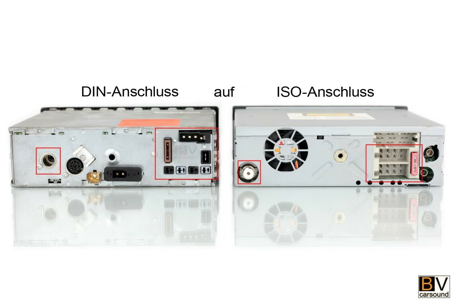 Radio Adapterkabel Set DIN = ISO 10487 Mercedes-Benz W123 W124 W201 ...