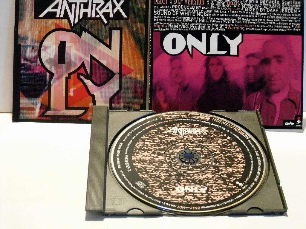 Anthrax - Only Promotional ONLY CD Single - PRCD 8577-2 ** Free Shipping** | eBay
