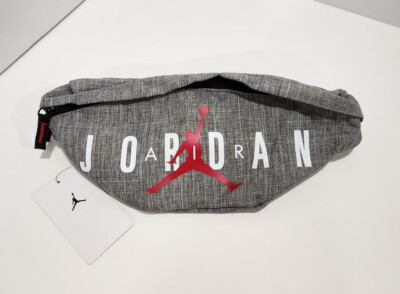 NEW Nike Air Jordan Crossbody Bag Carbon Heather Fanny Pack | eBay