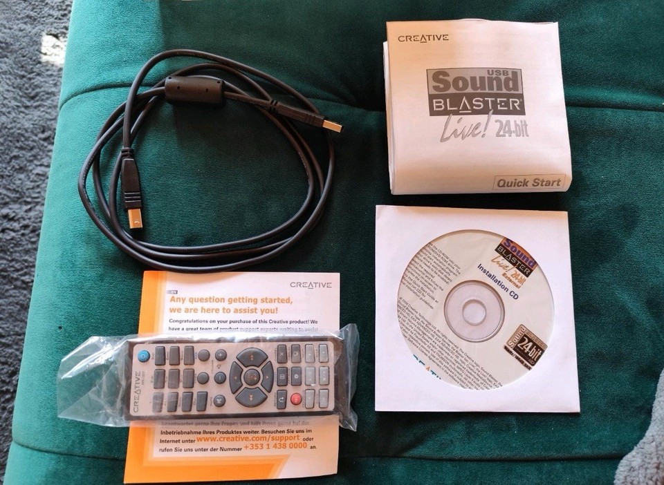Creative Sound Blaster Live! 24-Bit Extern, Modell SB0490 | eBay