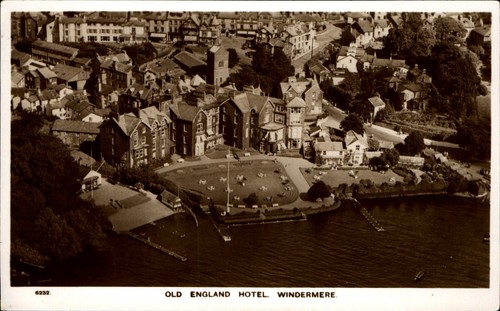 Old England Hotel ~ Windermere England UK ~ RPPC real photo | eBay