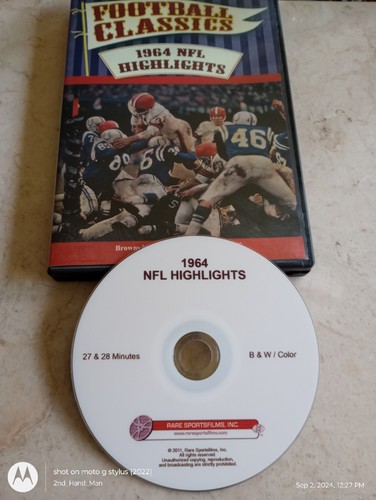 2011 FOOTBALL CLASSICS 1964 NFL HIGHLIGHTS CLEVELAND BROWNS BEAT COLTS ...