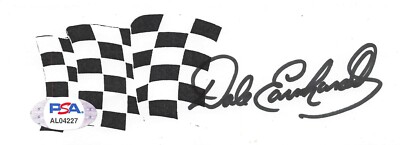 Dale Earnhardt Sr. Signed Cut Autograph Auto PSA/DNA AL04227 | eBay