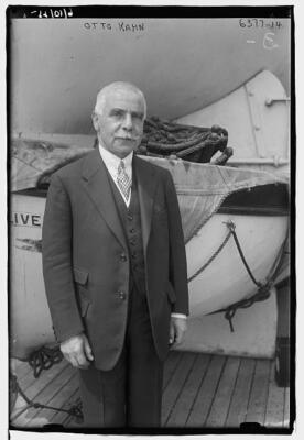 Otto Hermann Kahn,1867-1934,Investment Banker,Collector,Philanthropist ...