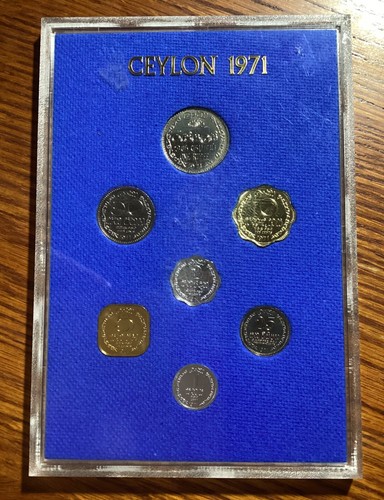 Ceylon 1971 Proof Set (Royal Mint) without Pack | eBay