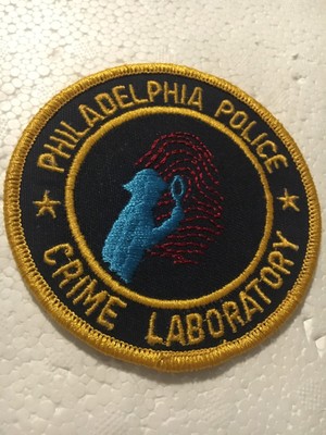 Philadelphia Pennsylvania Police Crime Laboratory patch | eBay