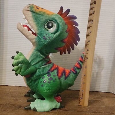 FurReal Friends MUNCHIN REX With Bottle T-Rex Dinosaur Interactive ...