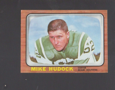 1966 Topps Football Card #79 Mike Huddock-Miami Dolphins Vg Ex Card | eBay