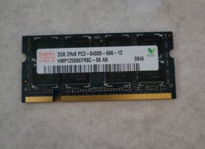HMP125S6EFR8C-S6 2GB 2Rx8 PC2-6400S-666-12 MEMORY RAM | eBay