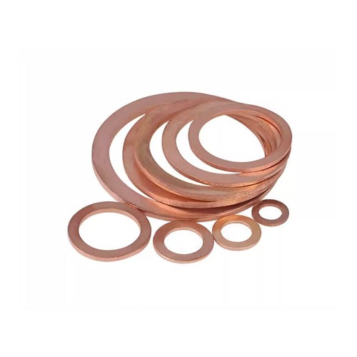 M25 Copper Flat Gasket Round Washers Sealing Washer 25mm Inner Dia 28mm ...
