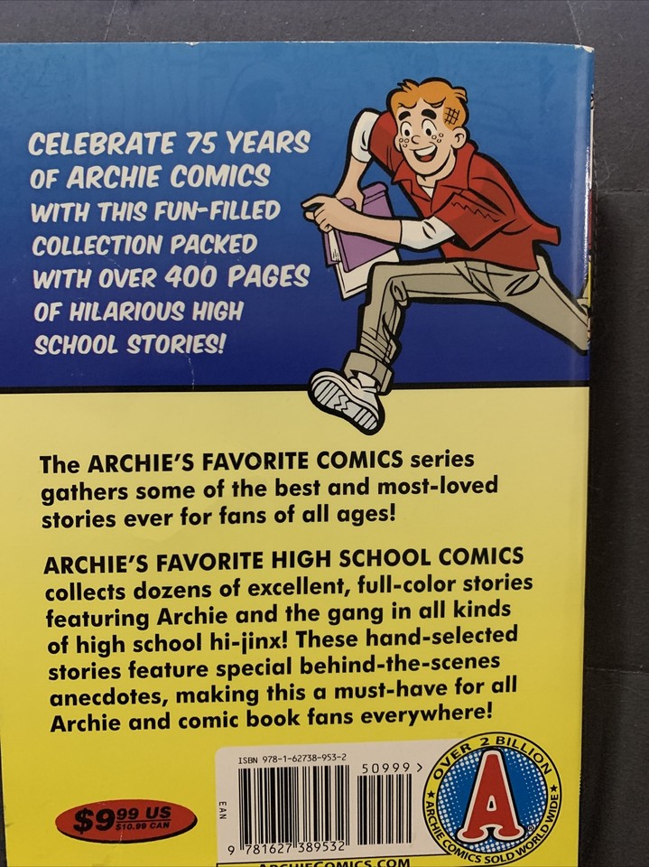 Archie's FAVORITE HIGH SCHOOL COMICS OVER 400 PAGES! | eBay
