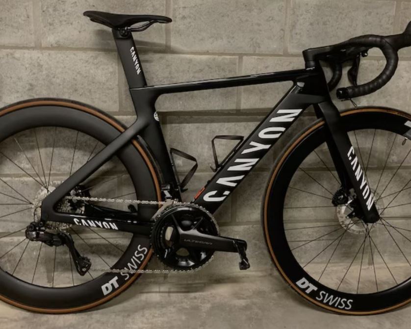 CANYON Aeroad Van der Poel Tour decal set with free frame protectors ...