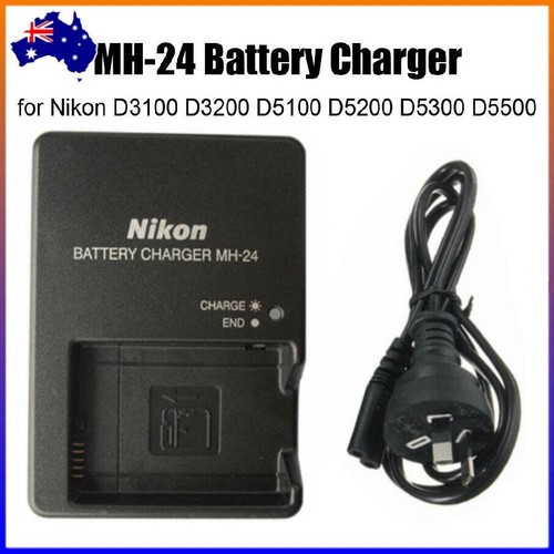 Dock MH-24 Camera Battery Charger For Nikon D3100 D3200 D5100 D5200 ...