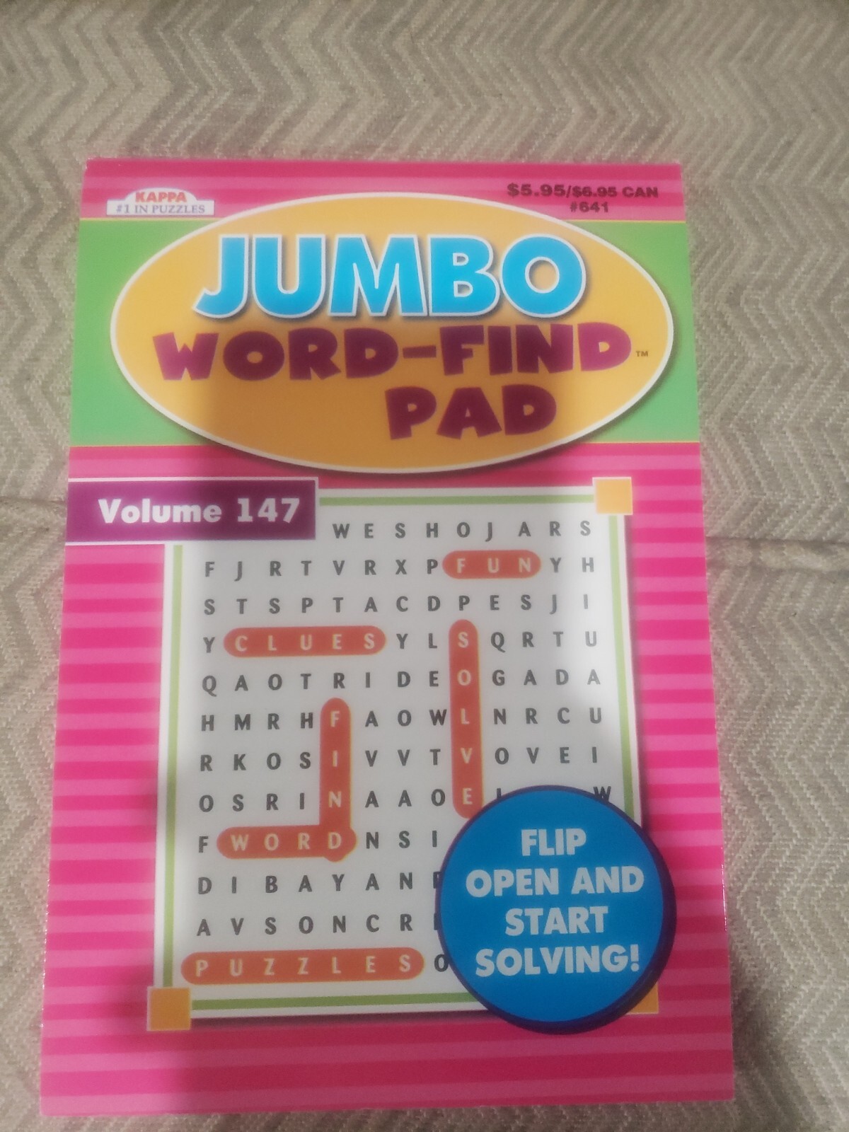 Jumbo Word-Find Pad volume 147 | eBay