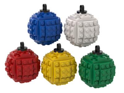 LEGO Christmas Tree Bauble Decorations Advent Gift - Many Colours ...